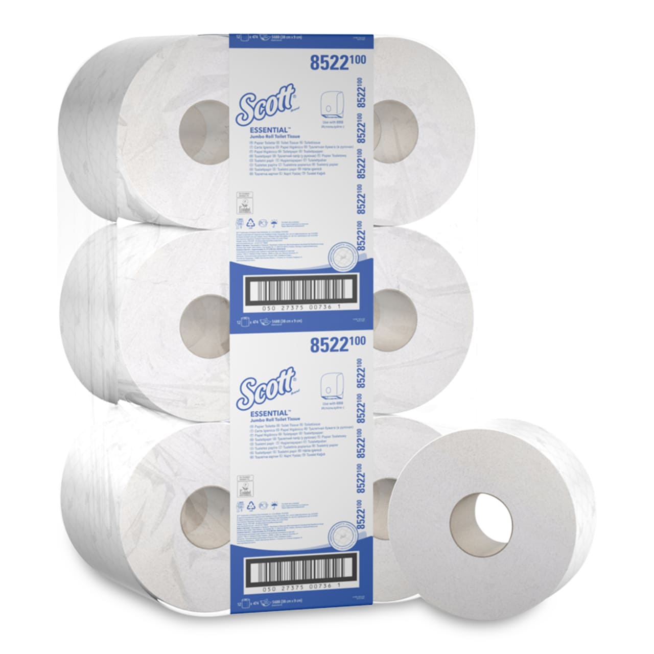 Papier toilette - Scott® Essential™ - Mini Jumbo ⇒ acheter en ligne