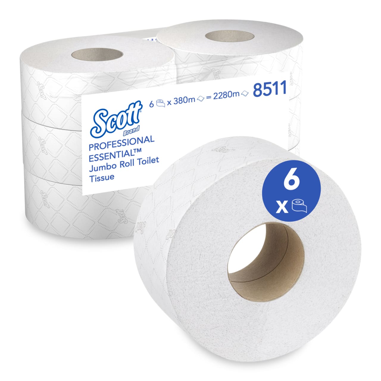 Toilettenpapier - SCOTT® ESSENTIAL Toilet Tissue Jumbo ⇒ online kaufen